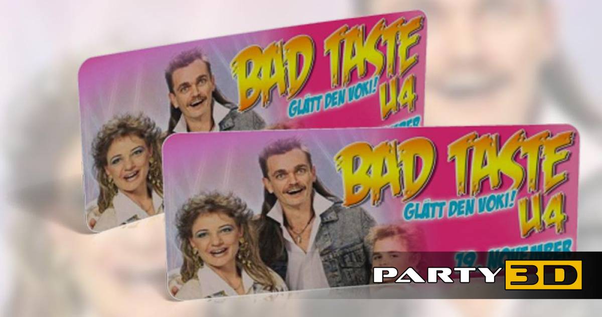 Tickets für "14 Jahre Bad-Taste-Party" | Party3D.com - Fotos, 360, News ...