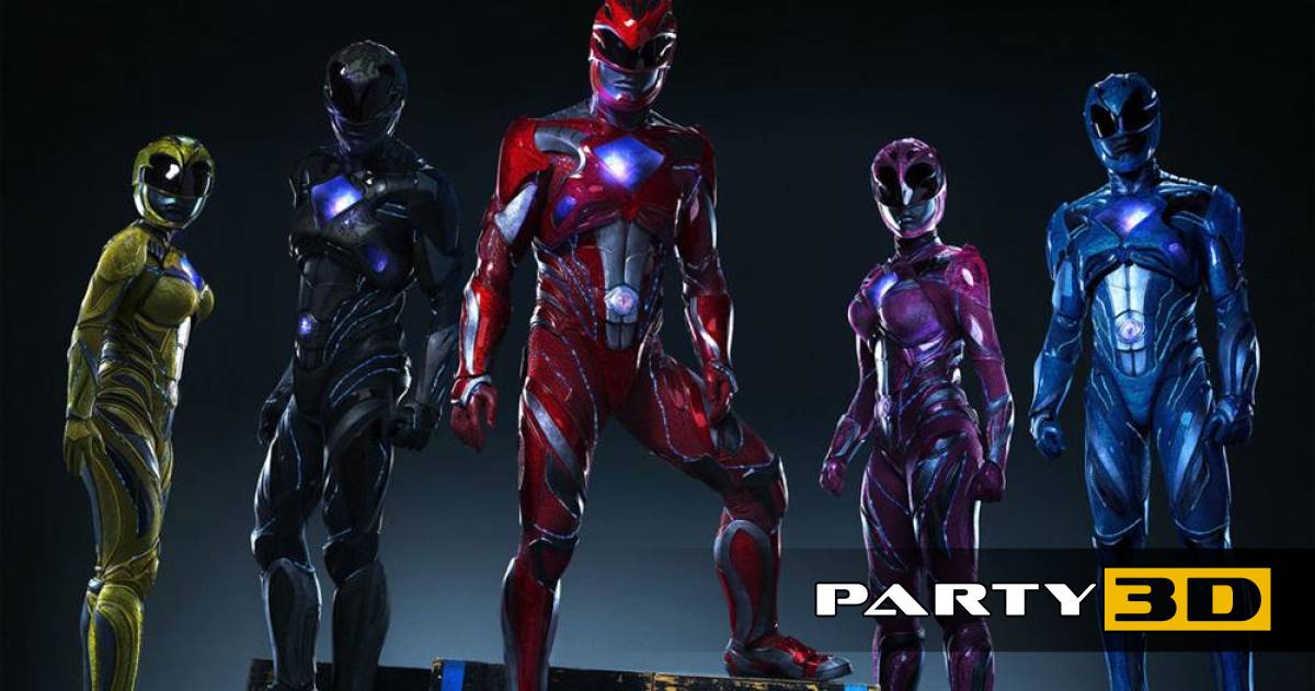 "POWER RANGERS": Kinotickets gewinnen | Party3D.com - Fotos, 360, News ...